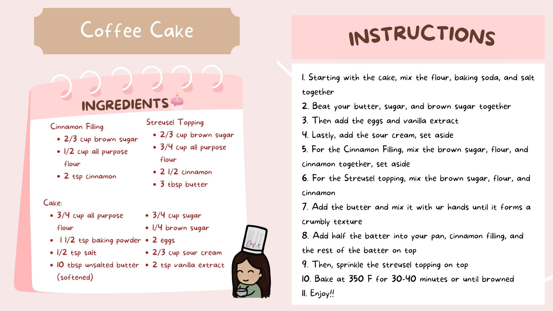 Chef Katelyn - Recipes